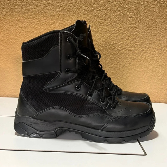 interceptor | Shoes | Interceptor Mens Tactical Boots Lace Up Bike ...